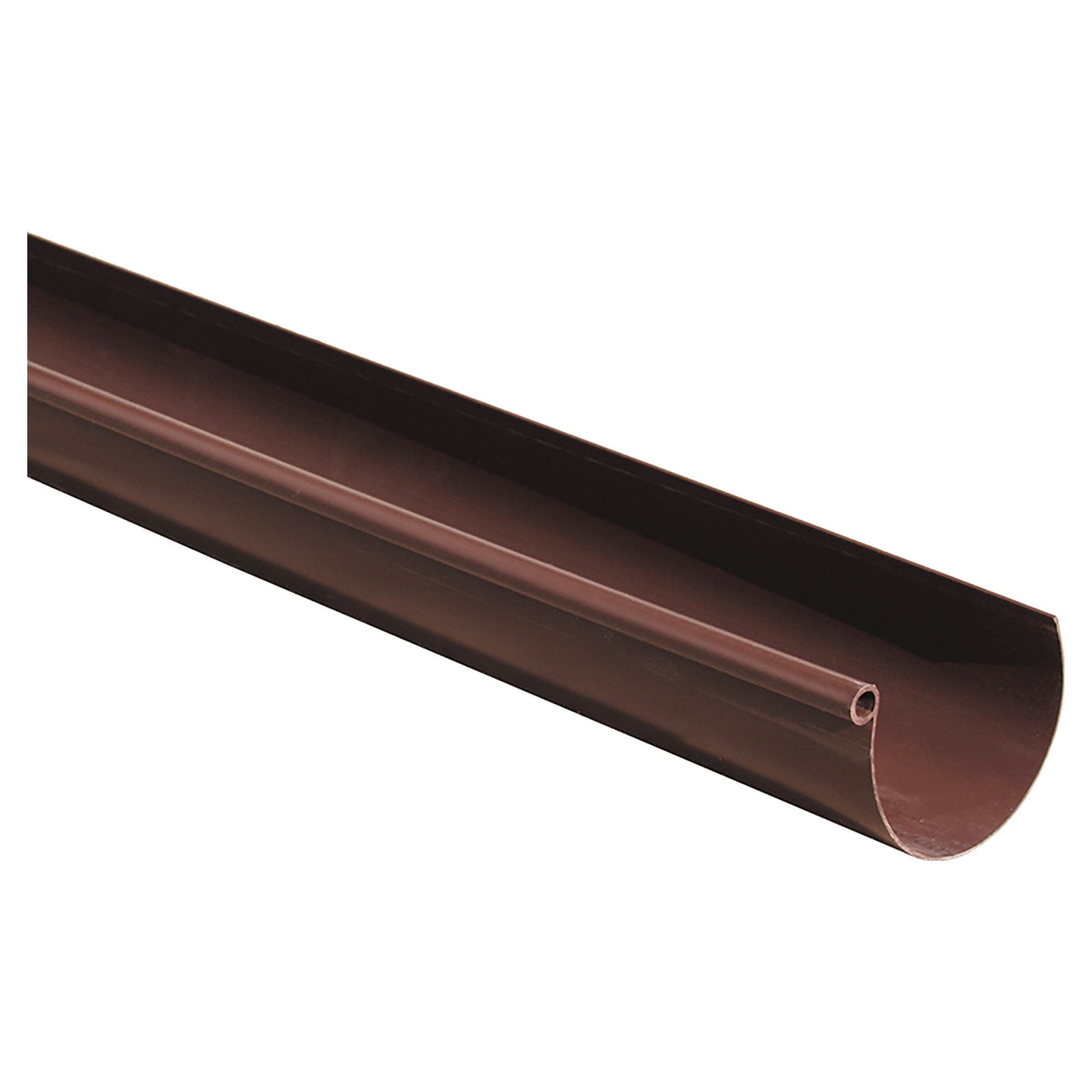 CANALE DI GRONDA SV25 PVC MARRONE 2 m