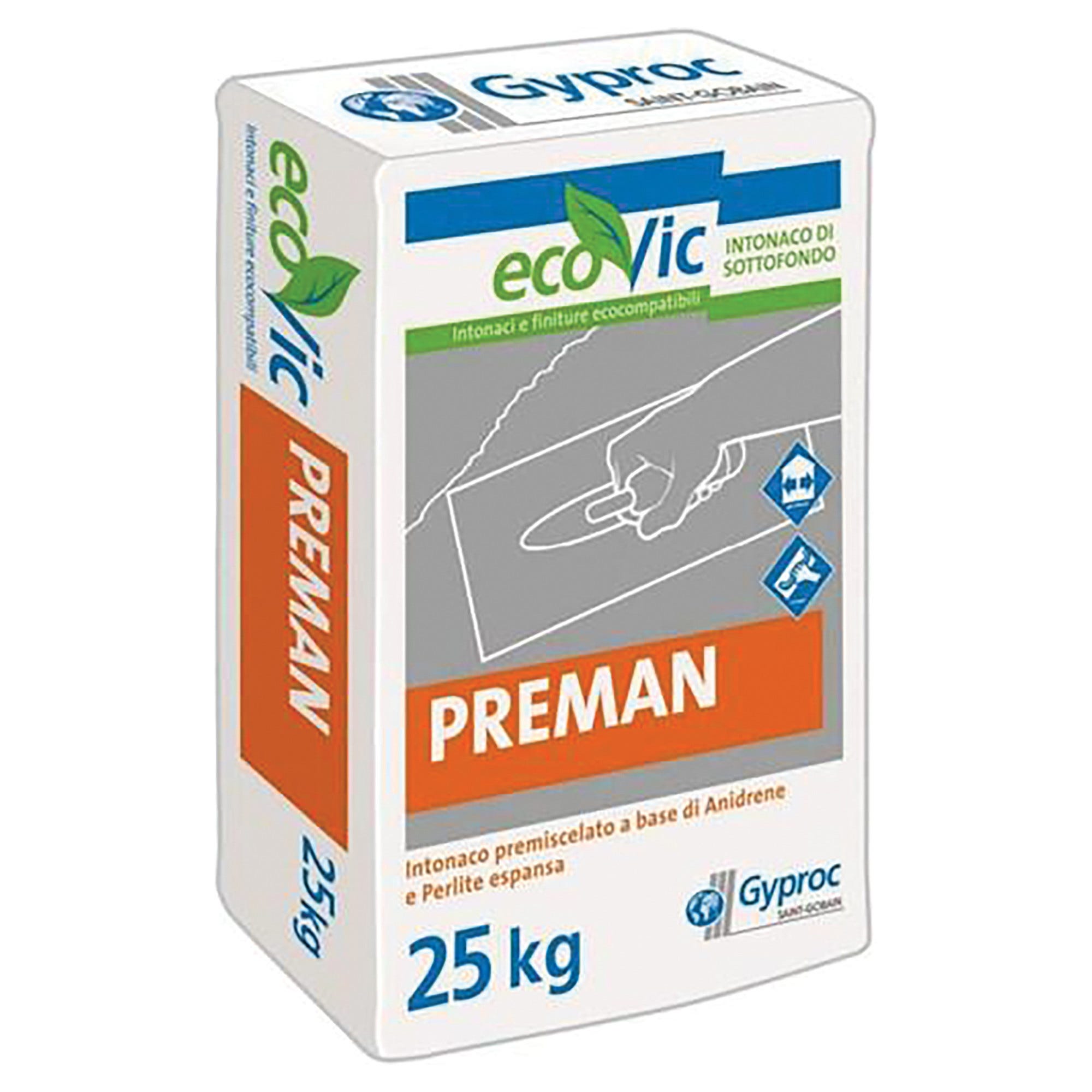 INTONACO PREMISCELATO PREMAN 25 kg