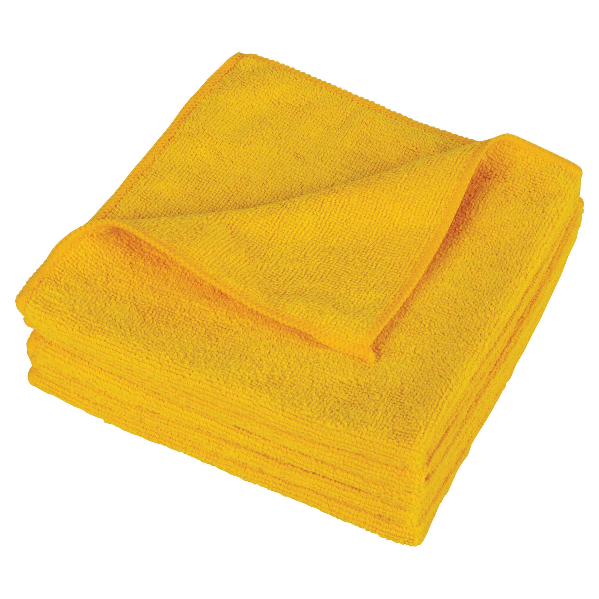 PANNO MIKROFIBRA MULTIUSO 40x40 cm GIALLO PROFESSIONAL 5 PEZZI | Tecnomat