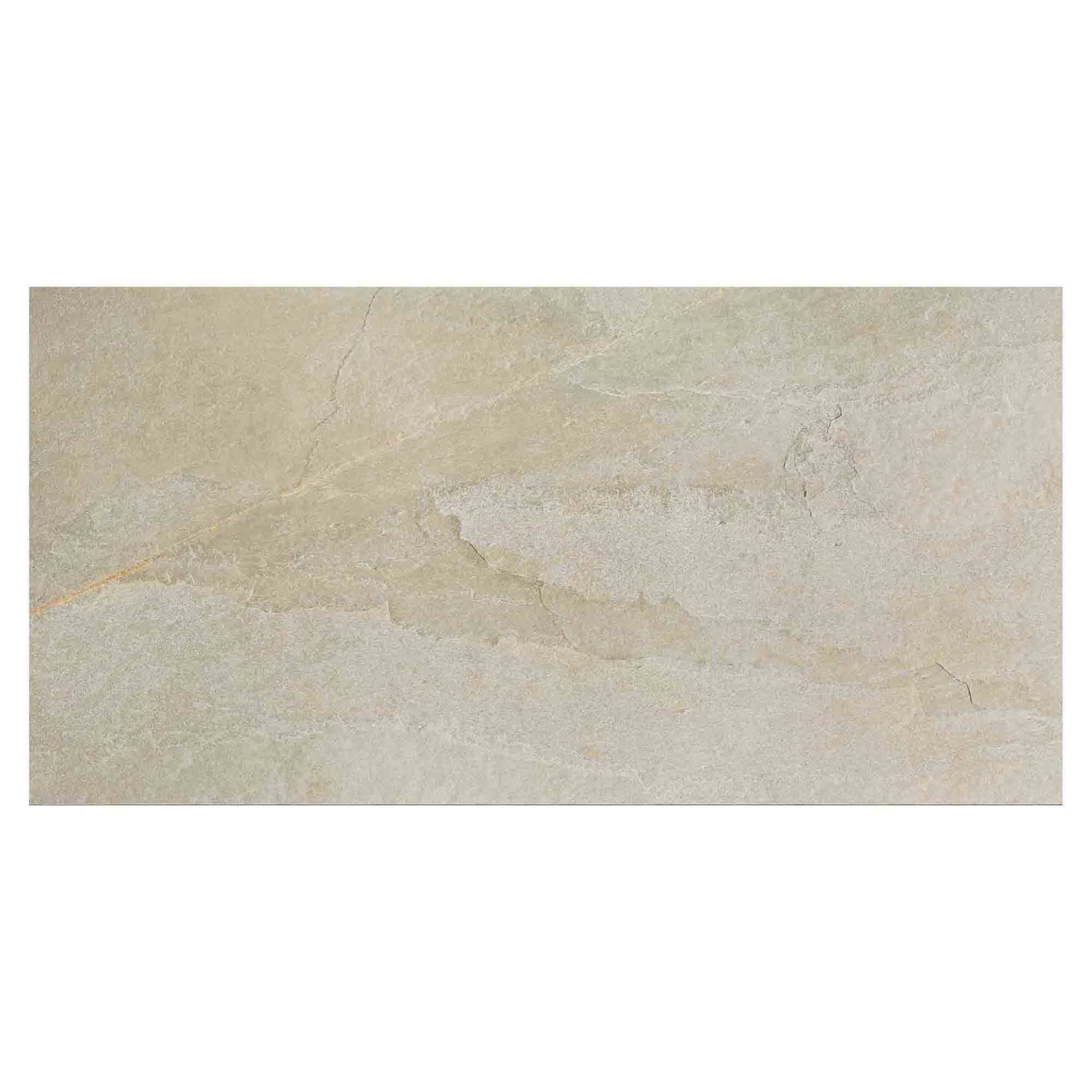 PAVIMENTO ESTERNO BEIGE SLATE RB12B 60x120x1 cm RETTIFICATO R11 GRES ...