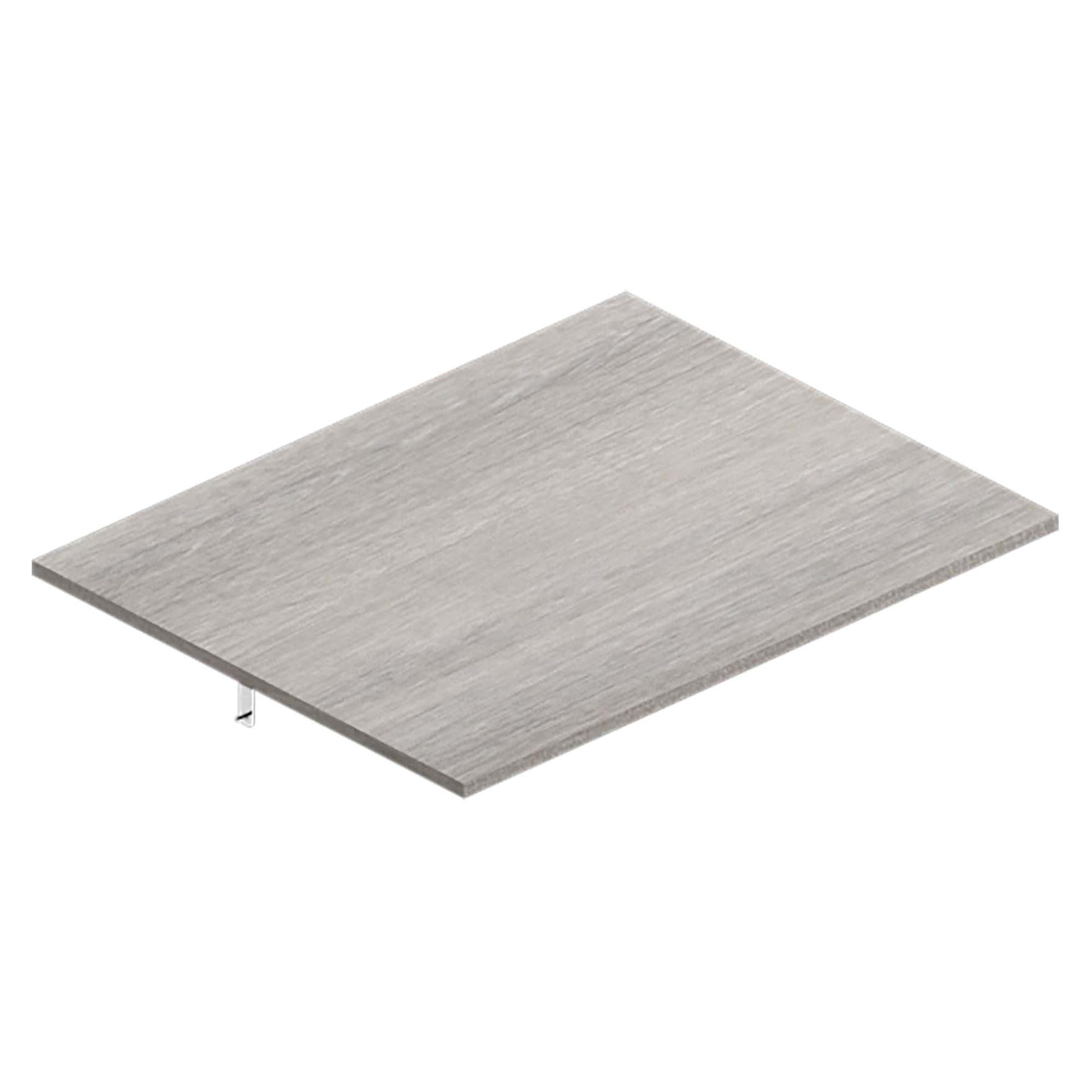 TOP MODUL IN LEGNO NOBILITATO COLORE METZ 60x46x1,2 cm (LxPxH)
