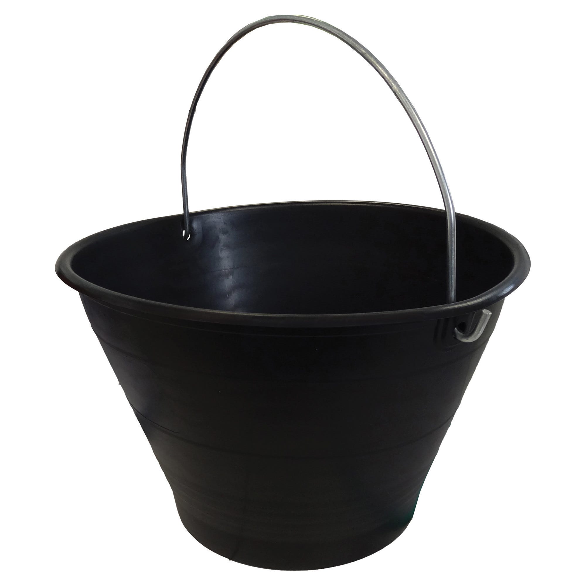 SECCHIO NERO PLASTICA 8 l Ø 34 cm | Tecnomat