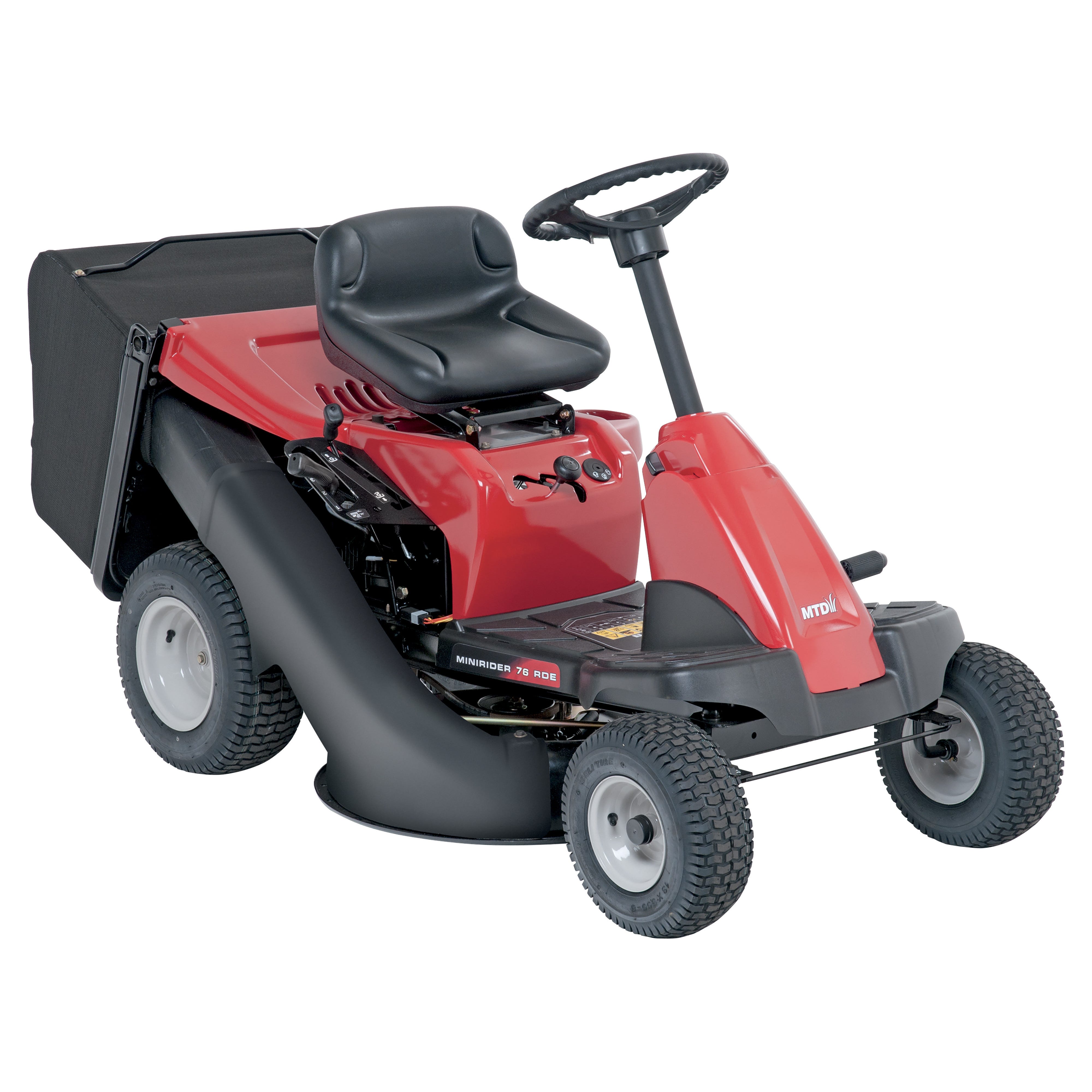MINI RIDER 382 cc MTD 76 RDE TAGLIO 76 cm CESTO 150 l PESO 144 Kg