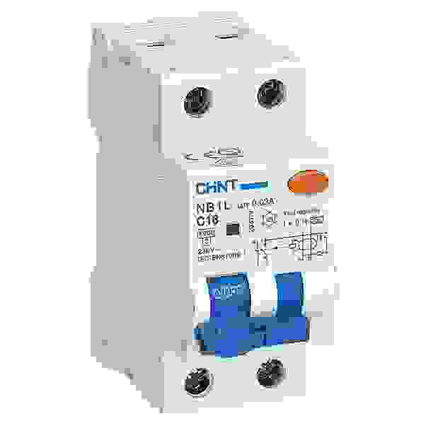 INTERRUTTORE MAGNETOTERMICO CHINT DIFFERENZIALE 1PN 32A 6KA 300m A 2 MOD CURVA C TIPO A