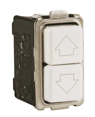 PULSANTE DOPPIO BTICINO MAGIC CON FRECCE 10A 1P/NO