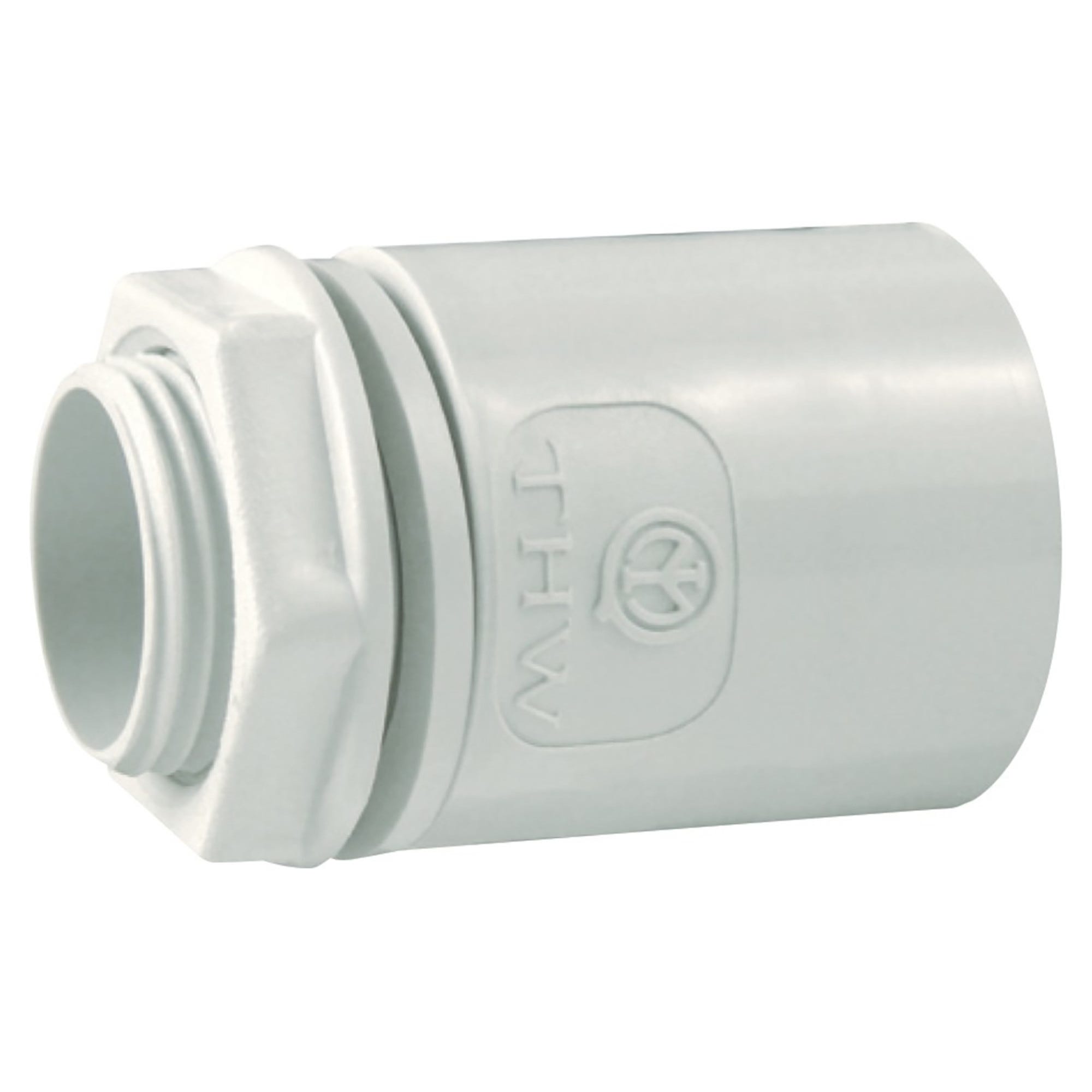 2 RACCORDI TUBO-SCATOLA PVC IP67 Ø 25 mm BM MADE IN ITALY