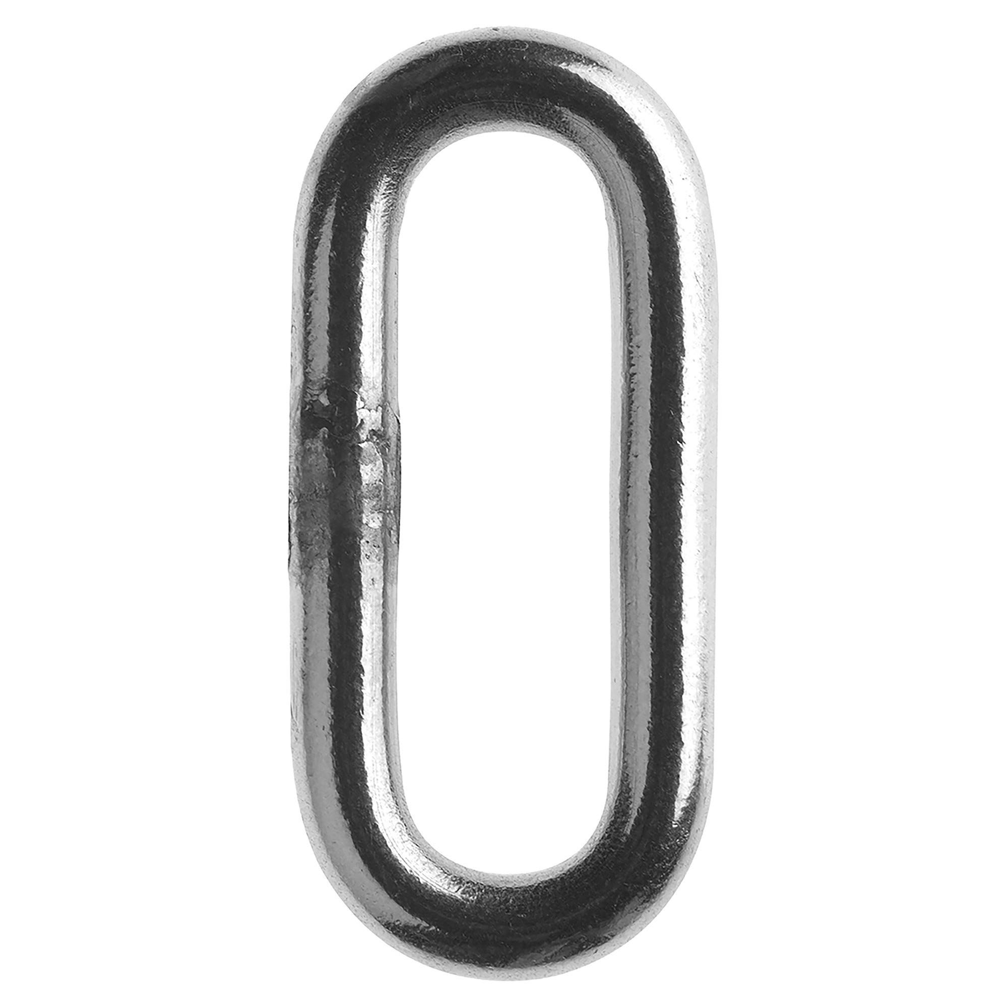 CATENA MAGLIA LUNGA Ø 4x32 mm 50 m ACCIAIO INOX AISI 304 PORTATA 188 kg ...