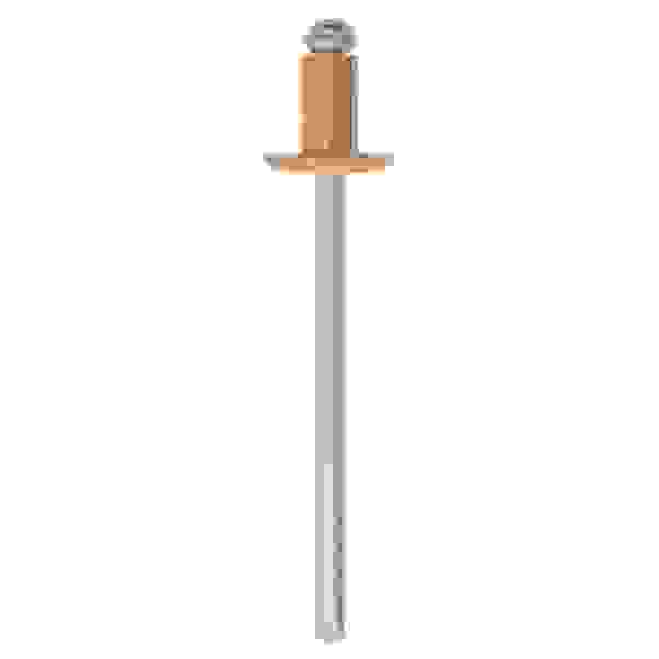 RIVETTI FRIULSIDER Ø 3,4x9 mm 100 PEZZI RAME