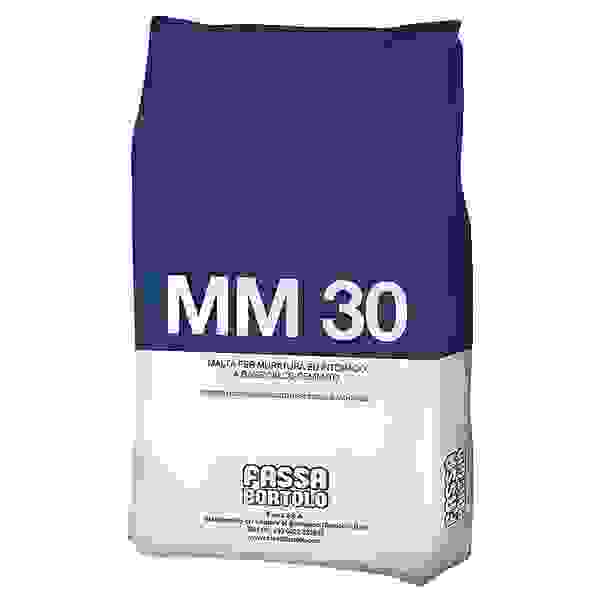 MALTA CEMENTIZIA FASSA BORTOLO MM30 SACCO 5 kg PER MURATURA ED INTONACO