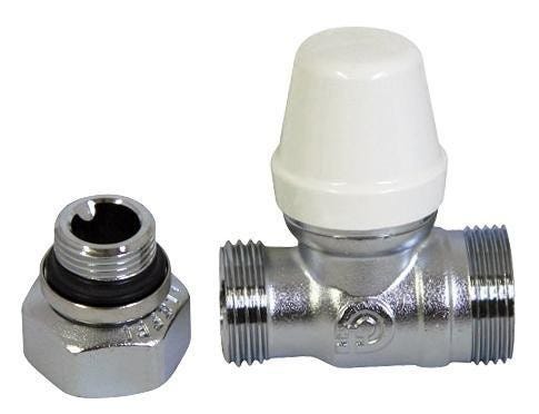 DETENTORE CALEFFI A DRITTO 3/8'' 343302 TUBO RAME / PEX / MULTISTRATO ...