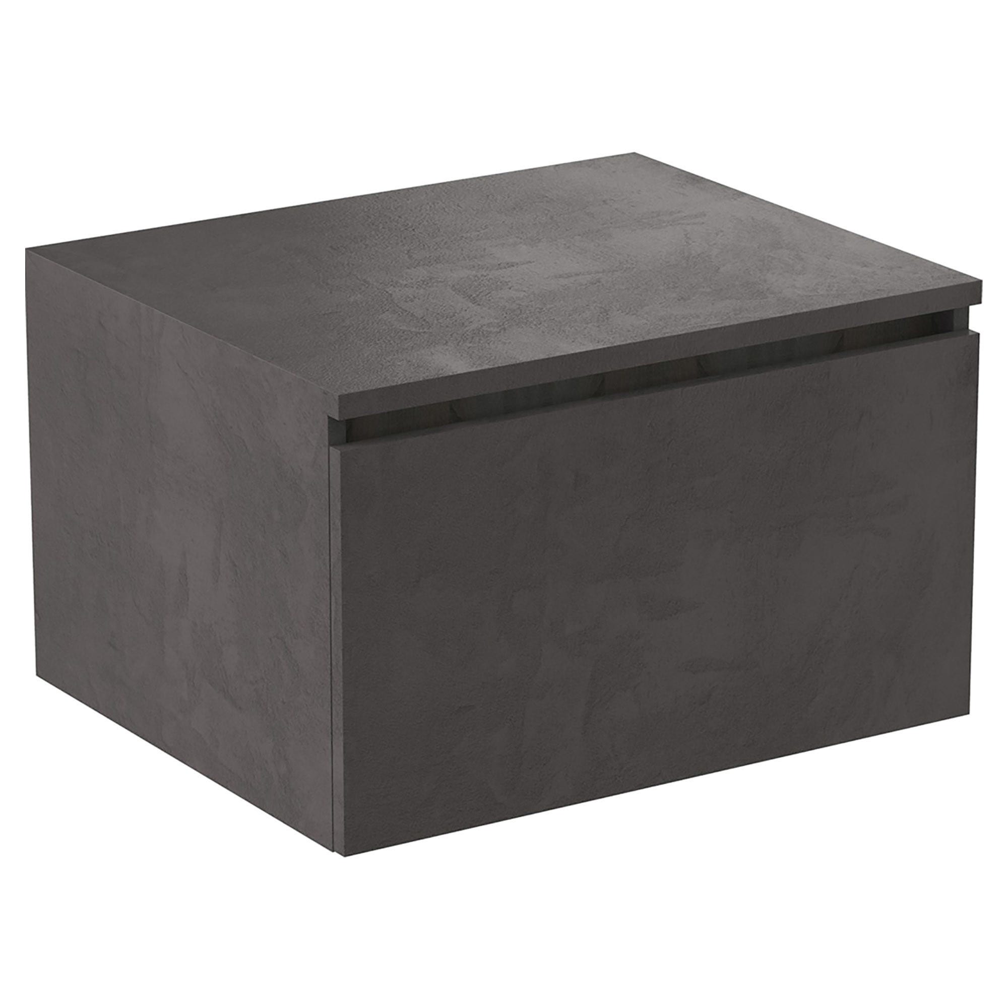 BASE DOLOMITE IN LEGNO COLORE GREY 2 ANTE 1 RIPIANO 60x50x50 cm (LxHxP ...