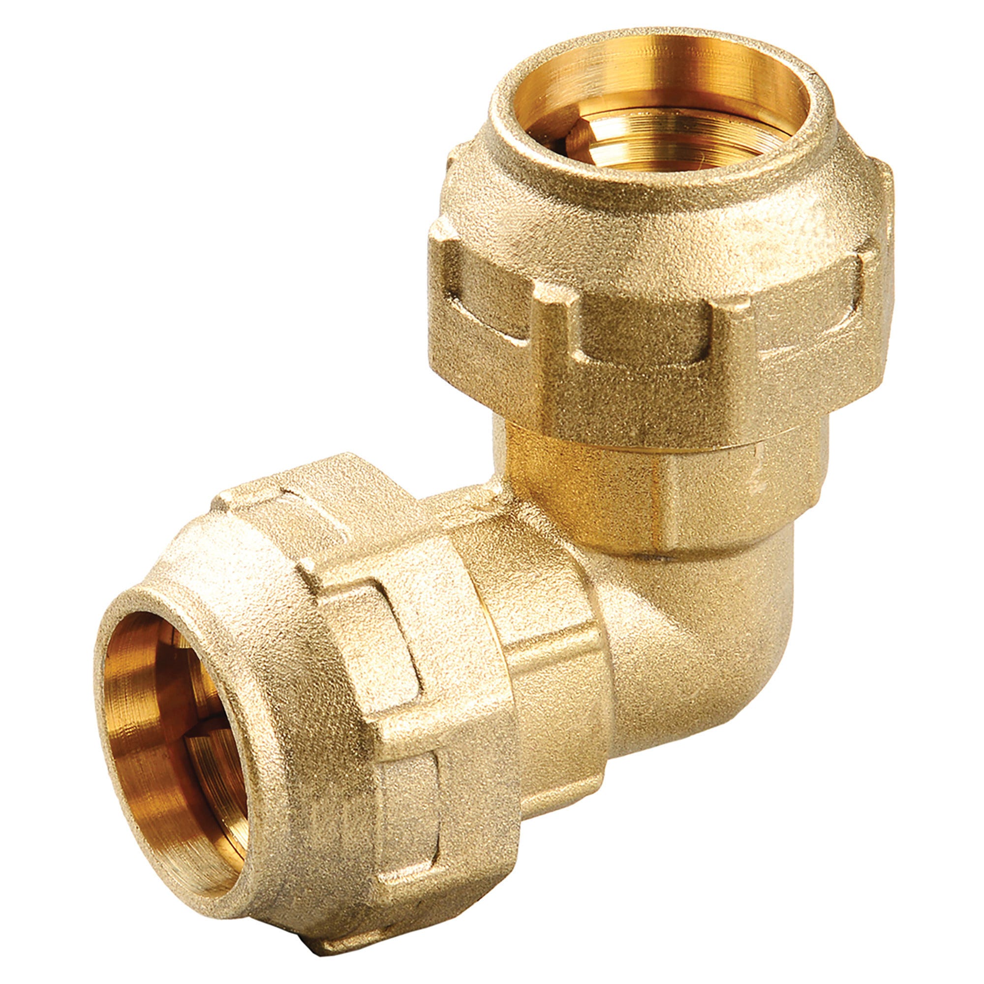 RACCORDO BANNINGER CONEX COMPRESSION OTTONE GOMITO Ø 20 x 20 mm PN16