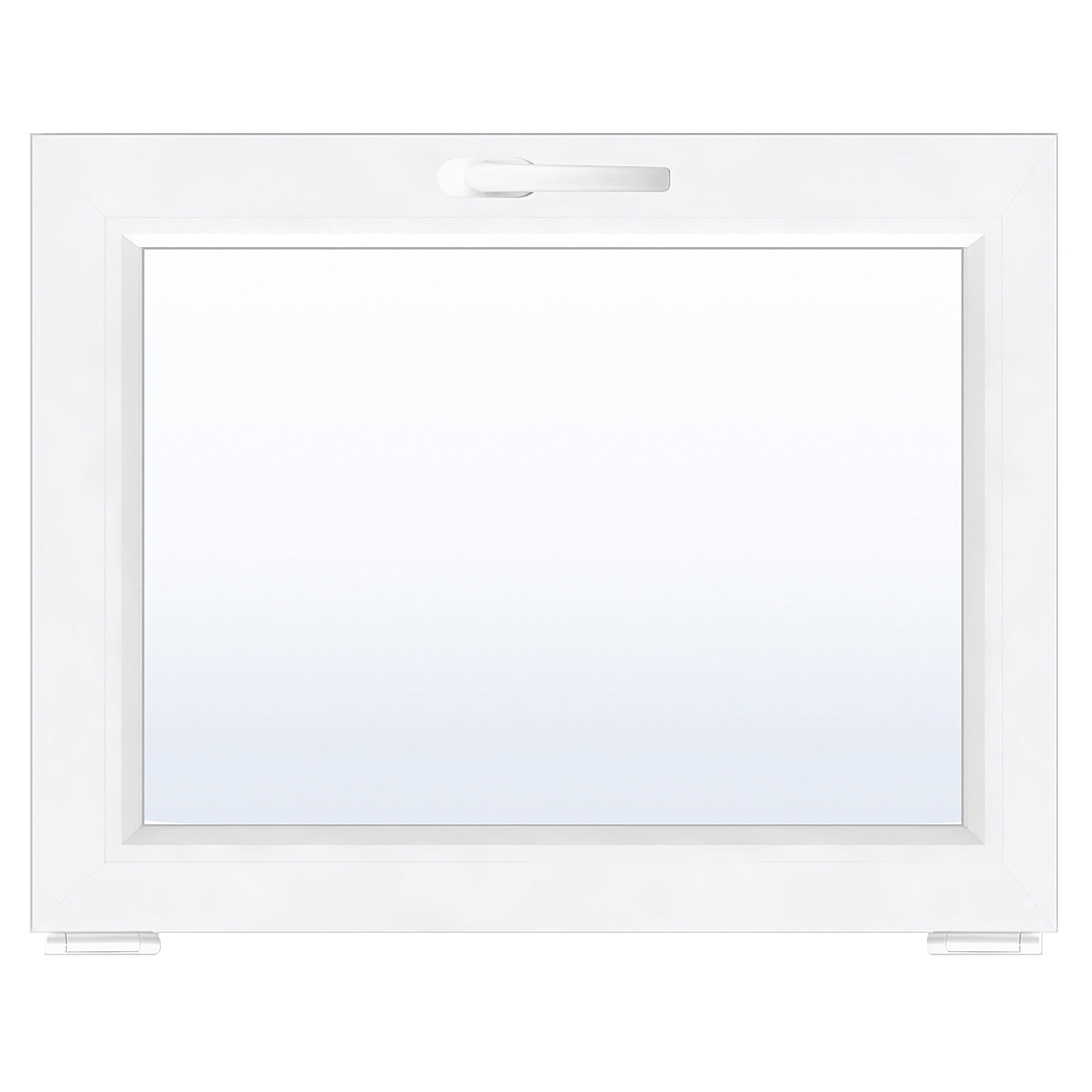 FINESTRA IN PVC BIANCA APERTURA VASISTAS 80x45 cm (LxH) | Tecnomat