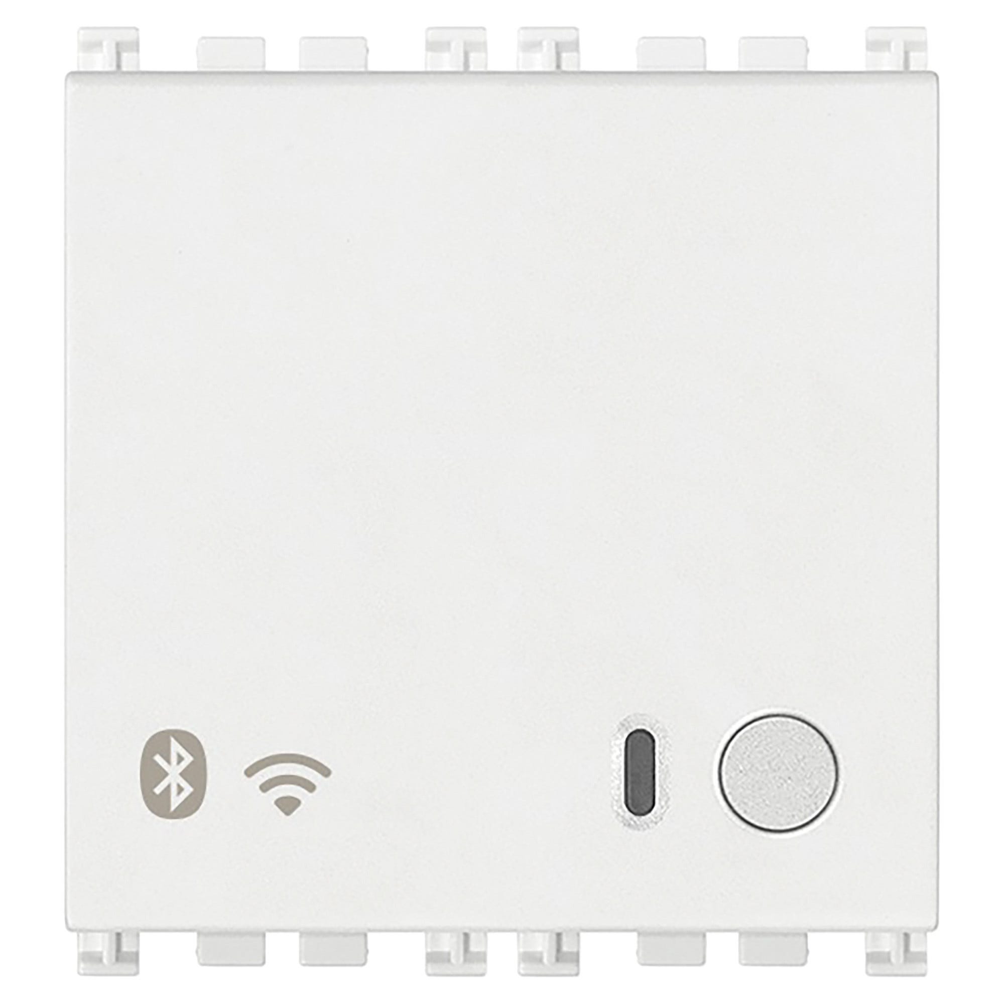 GATEWAY CONNESSO VIMAR PLANA Wi-Fi BLUETOOTH 2 MODULI COLORE BIANCO 230V