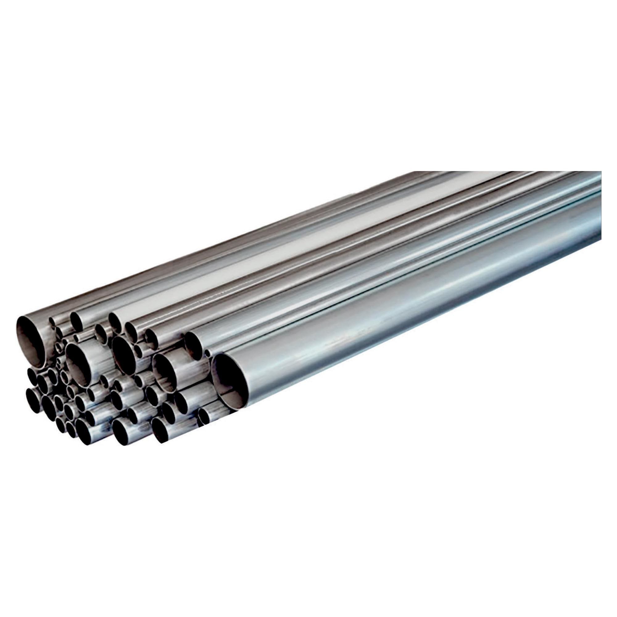 TUBO CHIBRO Ø 18 mm 3 m ACCIAIO INOX A PRESSARE AISI 316