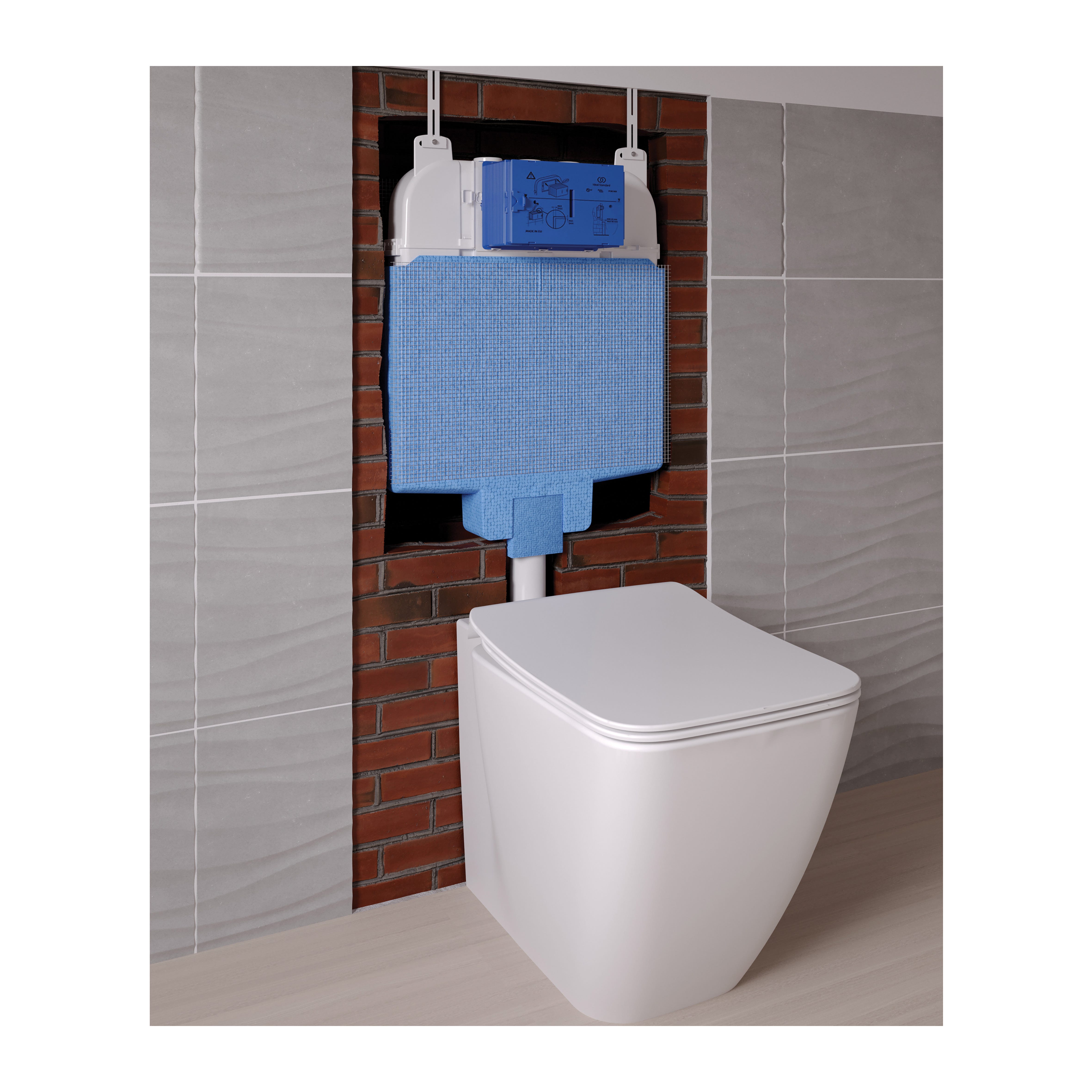 CASSETTA WC INCASSO IDEALSTANDARD PROSYS PER WC A PAVIMENTO 3/6 L