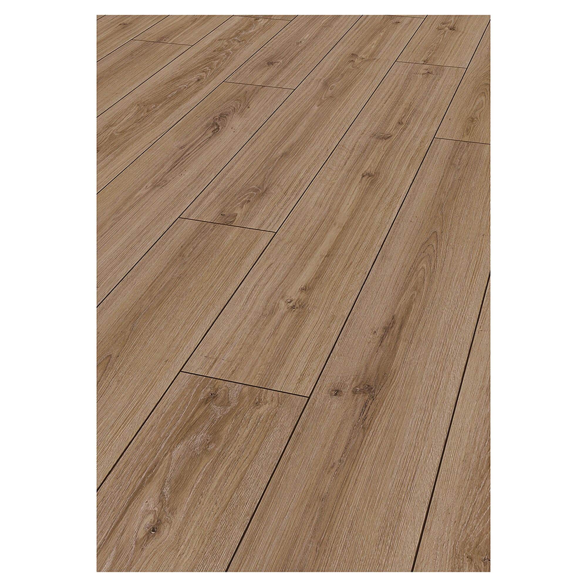 PAVIMENTO LAMINATO ROVERE RUSTICO 12 mm 1 STRIP RESA 1,293 m²/PACCO ...