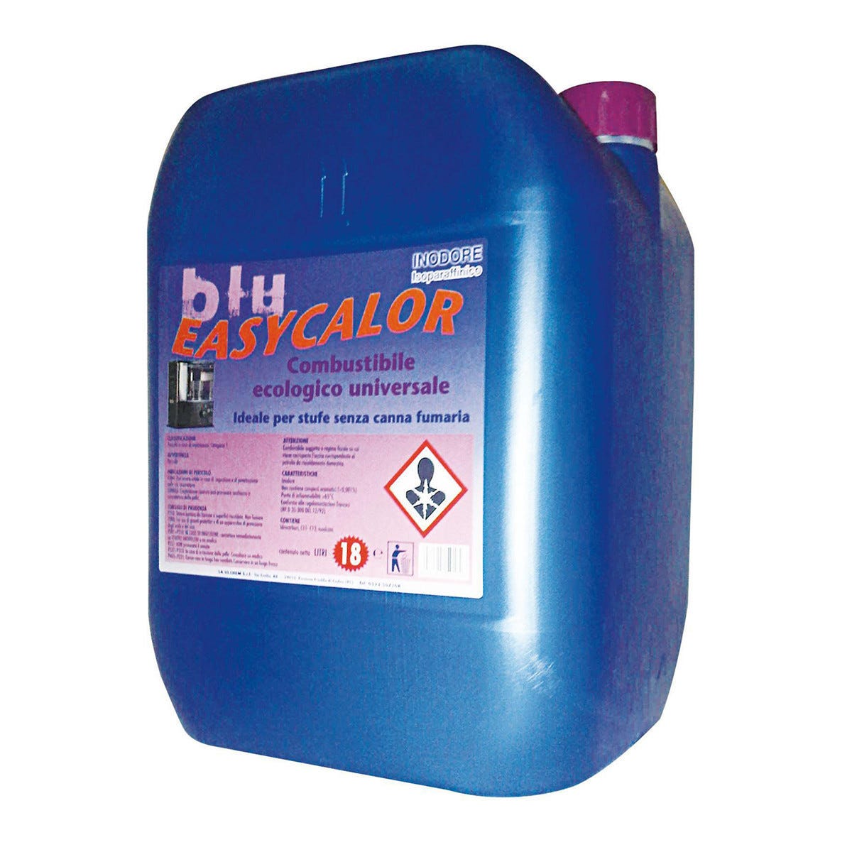 COMBUSTIBILE ISOPARAFFINATO 18 l EASYCAL