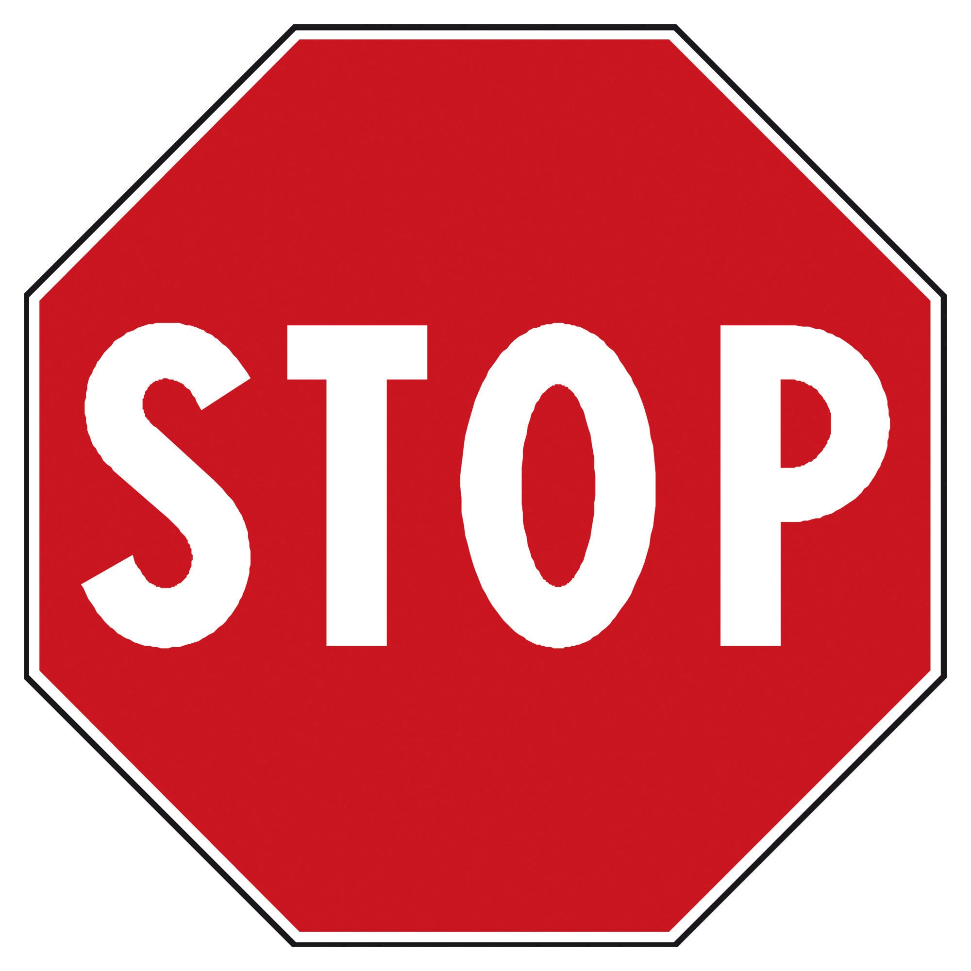 SEGNALE STRADALE TEMPORANEO STOP