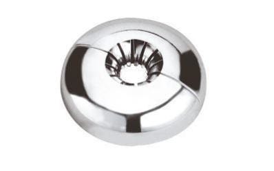 ROSETTA RADIATORI RETTANGOLARE CROMO DOPPIO FORO Ø 10 - 16 mm | Tecnomat