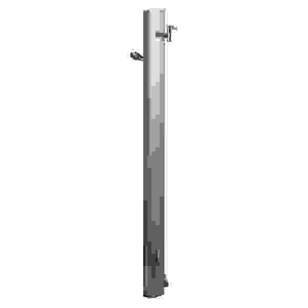FONTANA IN ALLUMINIO EFFETTO INOX AQUAPOINT STEEL-O CON RUBINETTO E ...