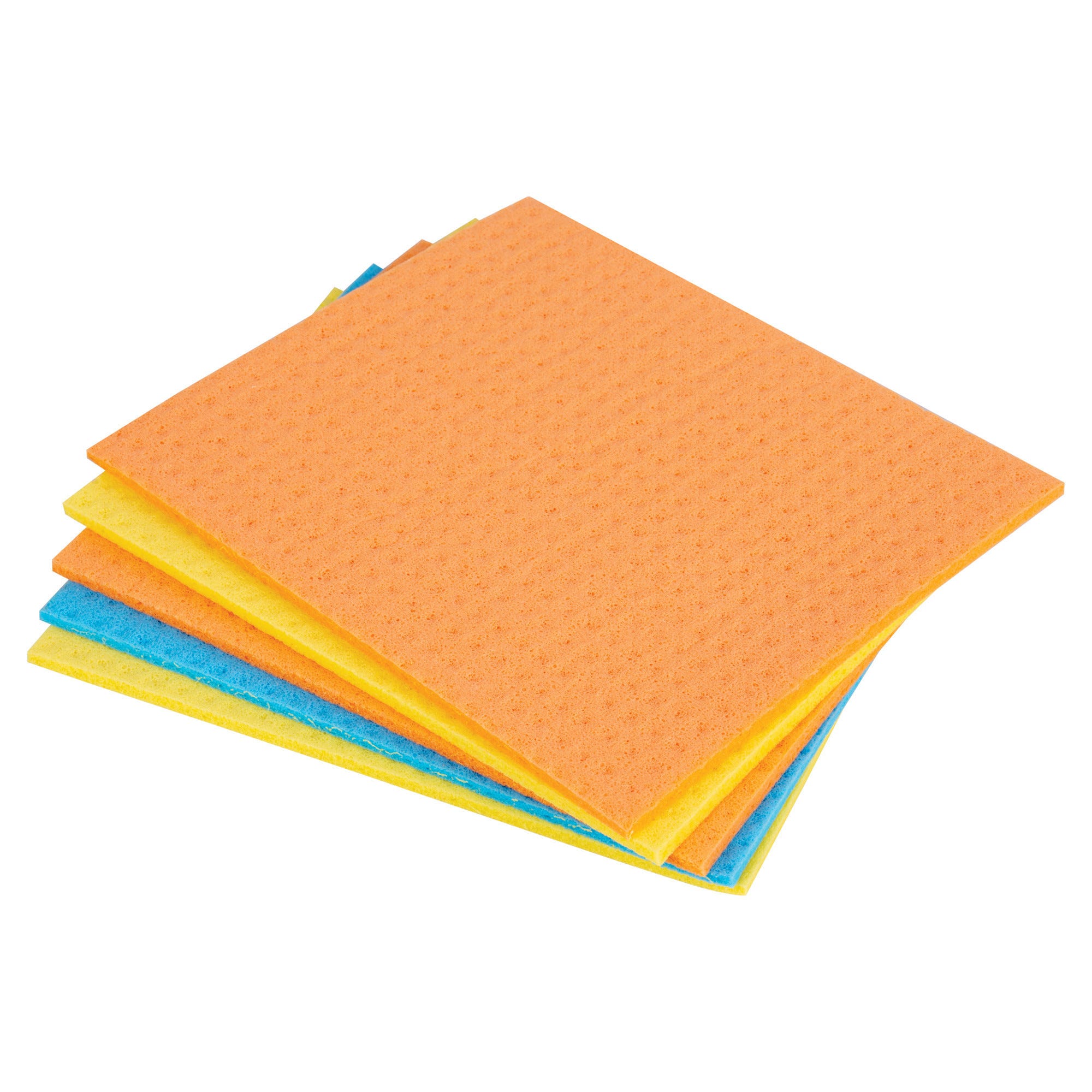 5 PANNI SPUGNA MULTIUSO STUPENDA 16 X 18 Cm 5 PANNI SPUGNA MULTIUSO STUPENDA 16 X 18 Cm