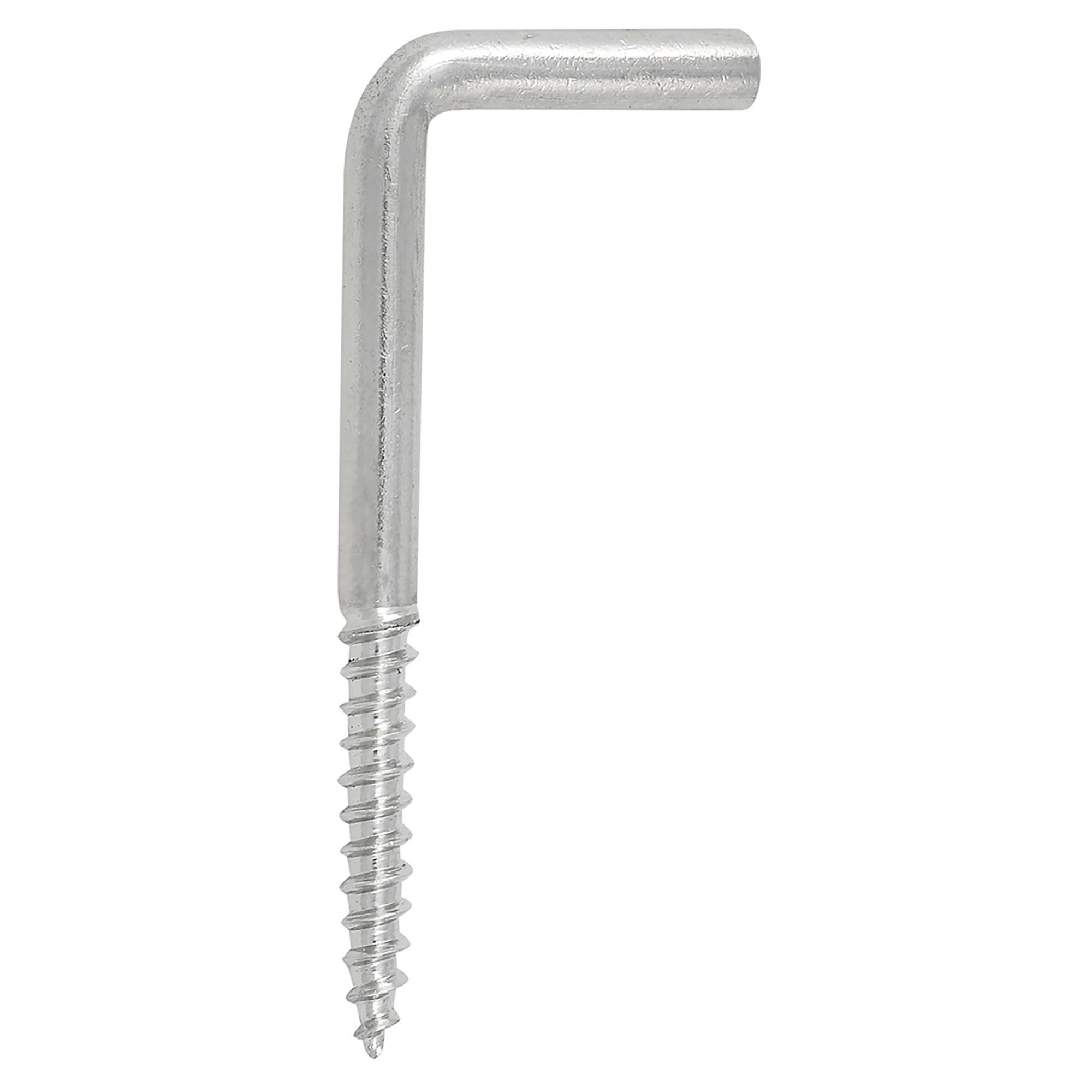 CANCANI A VITE Ø 3,5 mm 40x10 mm 6 PEZZI ACCIAIO INOX AISI 304