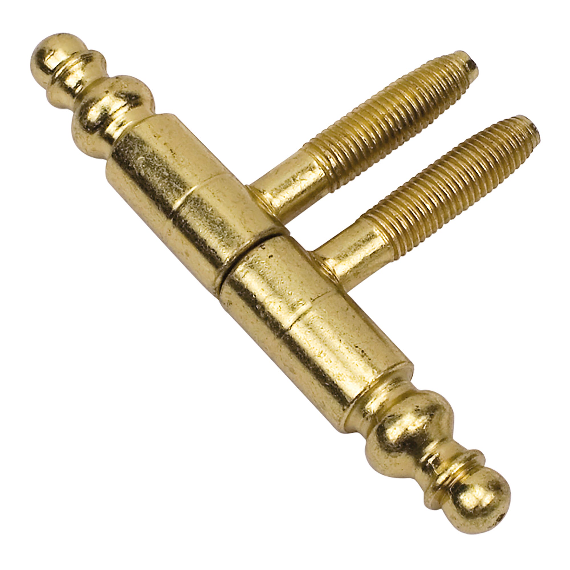 CERNIERE ANUBA STILE BAROCCO Ø 13 mm OTTONATE 2 PEZZI