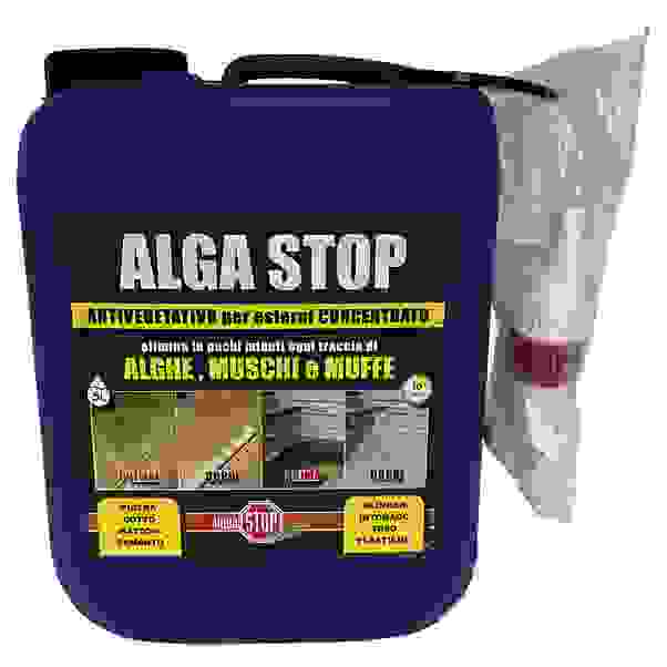 DETERGENTE ALGA STOP DIXI 5l PER ESTERNI ANTIMUSCHIO ANTIMUFFA ANTIALGA ...