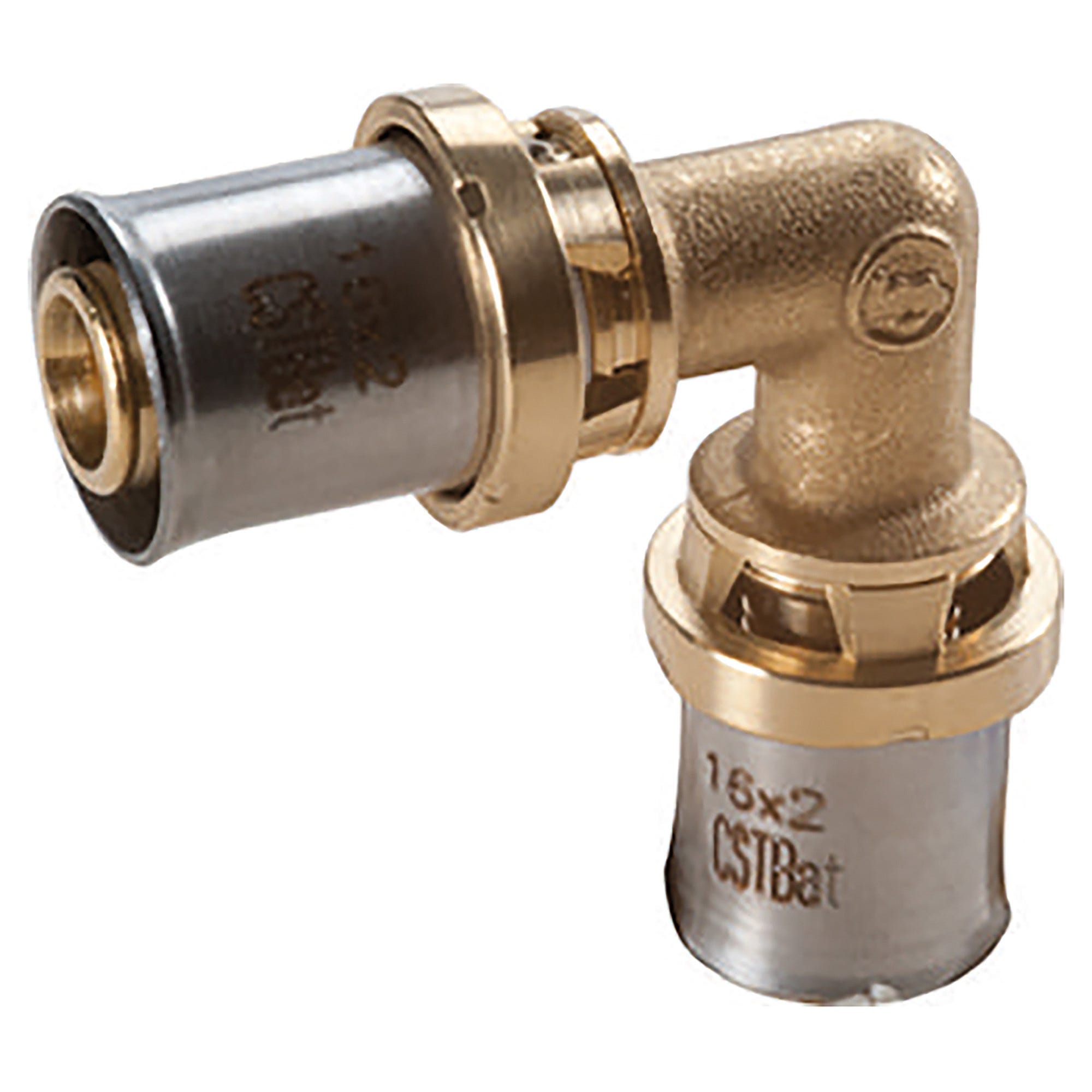 RACCORDO PRESS FIT GIACOMINI MULTISTRATO GOMITO Ø 20x20 mm PROFILO ...