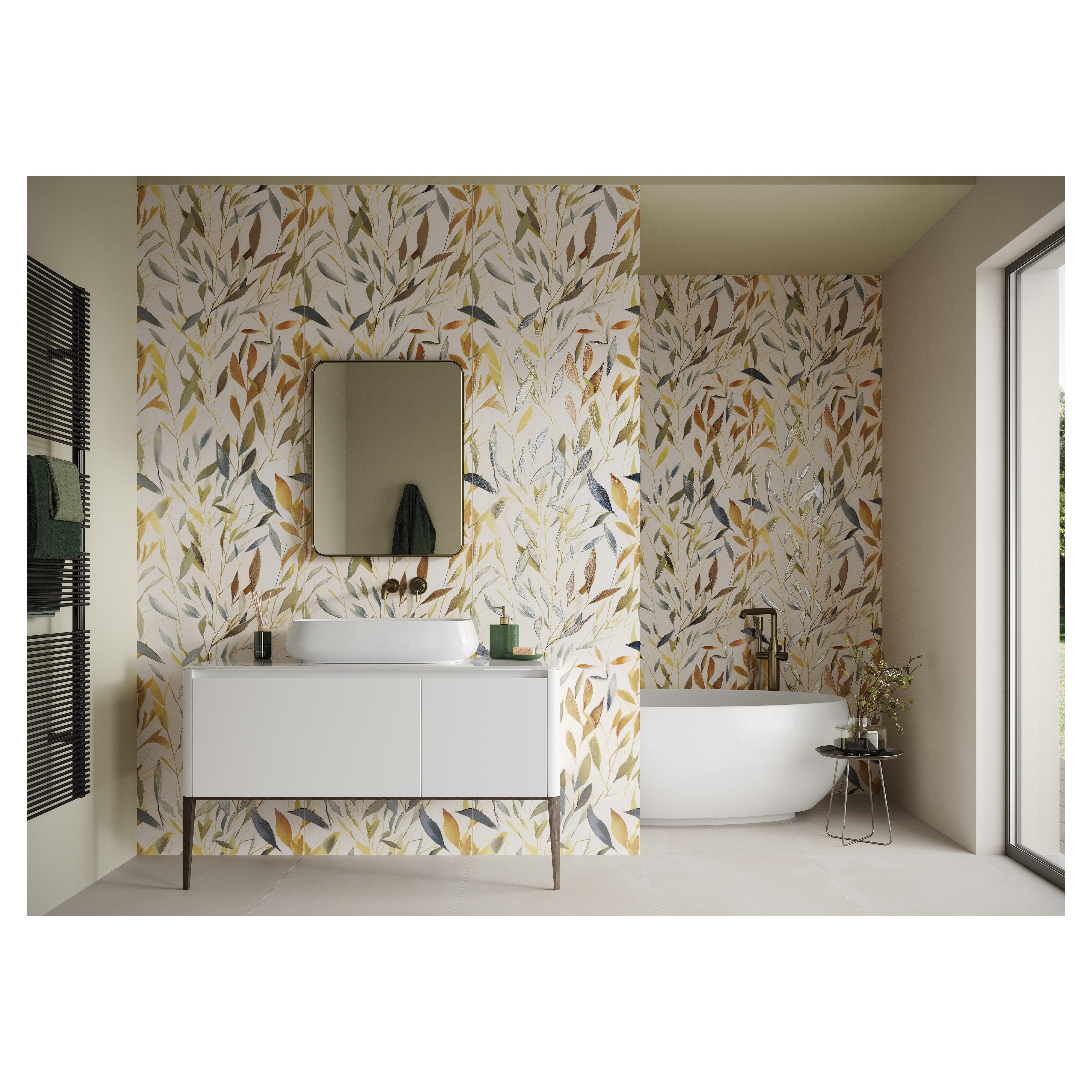 RIVESTIMENTO DECORO SPRING 12 FLOREALE