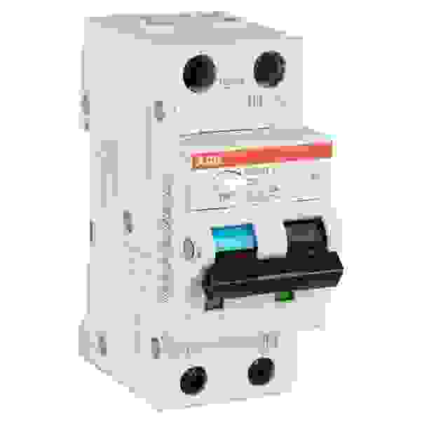 INTERRUTTORE MAGNETOTERMICO ABB DIFFERENZIALE 4,5kA 1P+N AC 25A 0,03A 2 MODULI 30mA