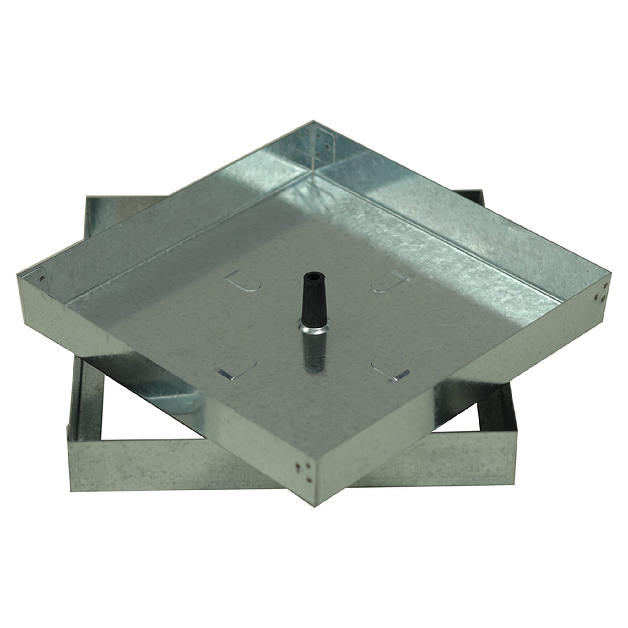 SIGILLO ZINCATO LEGGERO 430x430x50 mm