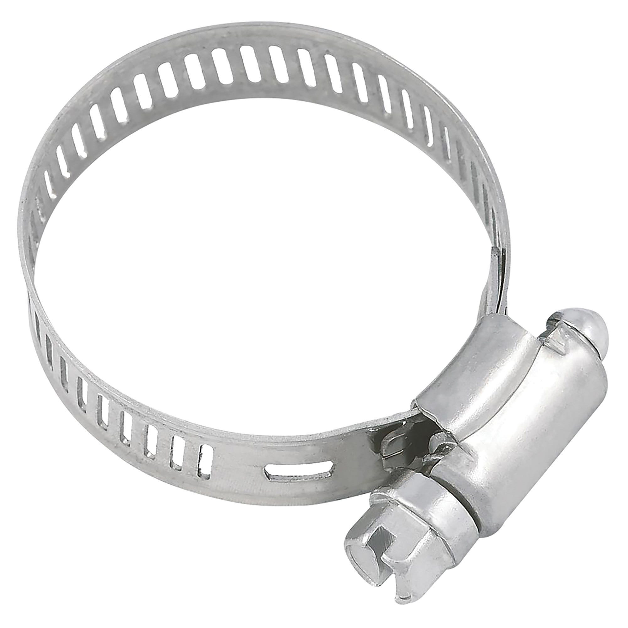 FASCETTE STRINGITUBO ACCIAIO INOX AISI 304 Ø 11-17 mm 2 PEZZI