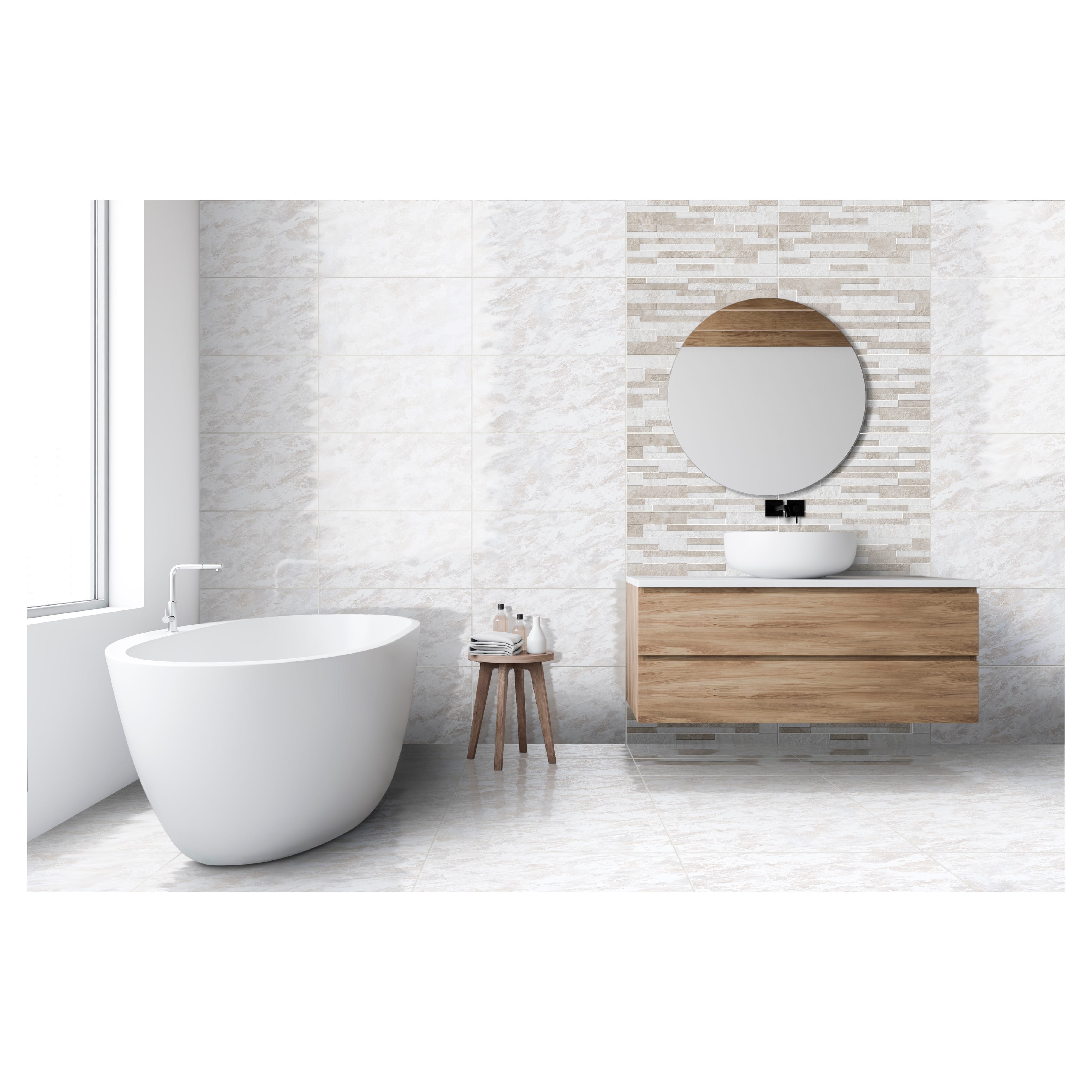 MURETTO TEVERE-TALENTO BEIGE 30,5x60,5X0,8 PEI 3 R9 monocottura