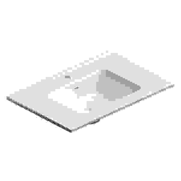 LAVABO SMALL LAUNDRY CERAMICA BIANCO 71x46 cm (LxP)