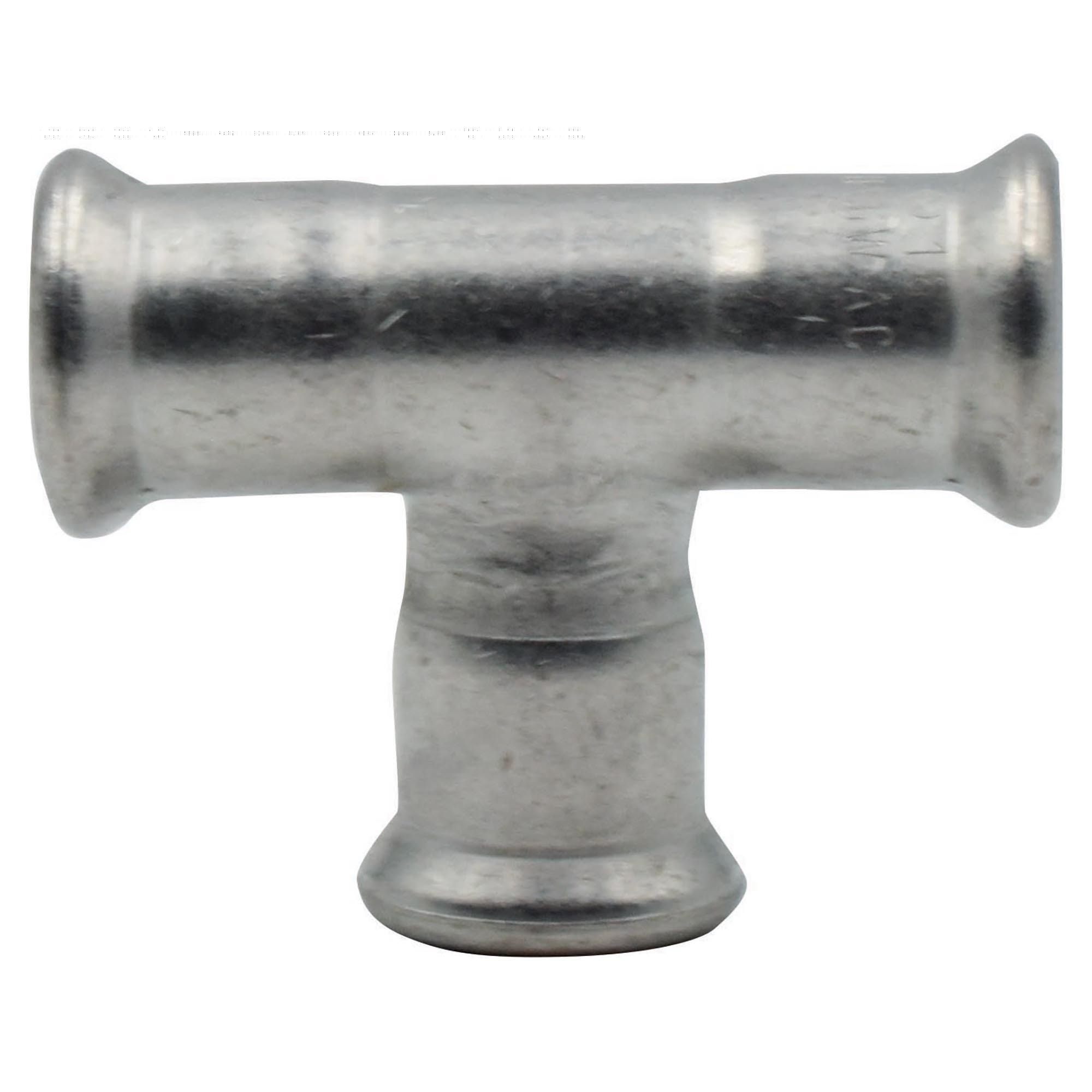 TEE CHIBRO 6607 Ø 28 mm ACCIAIO INOX A PRESSARE AISI 316