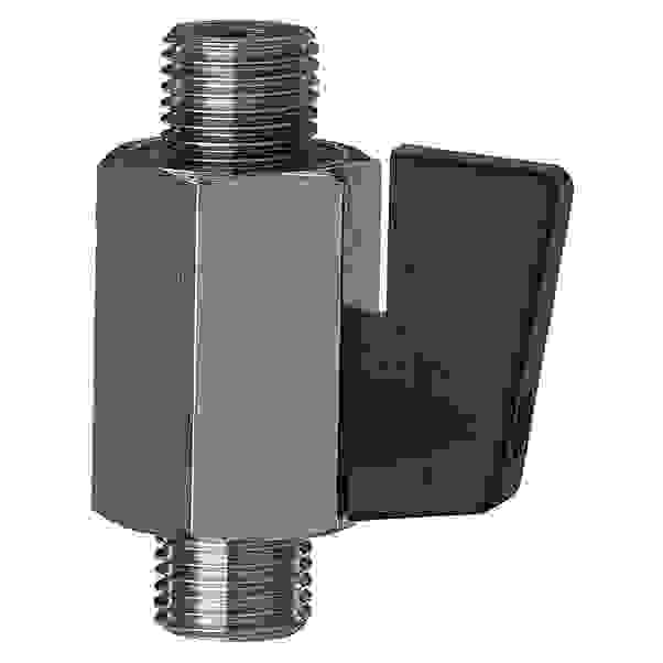 2 VALVOLE A SFERA 1/4'' MM PER ARIA COMPRESSA FILETTATE