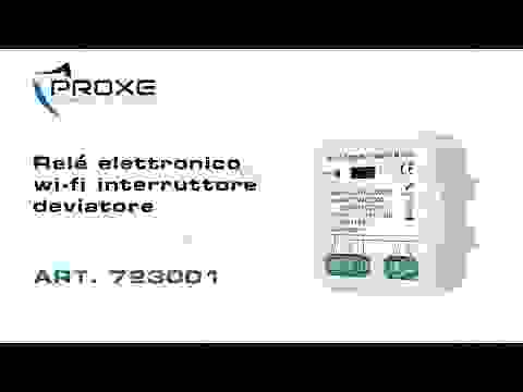 SWITCH DOMOTICO DEVIATORE-INTERRUTTORE WI-FI POTENZA MASSIMA 230W CON ALEXA E GOOGLE HOME